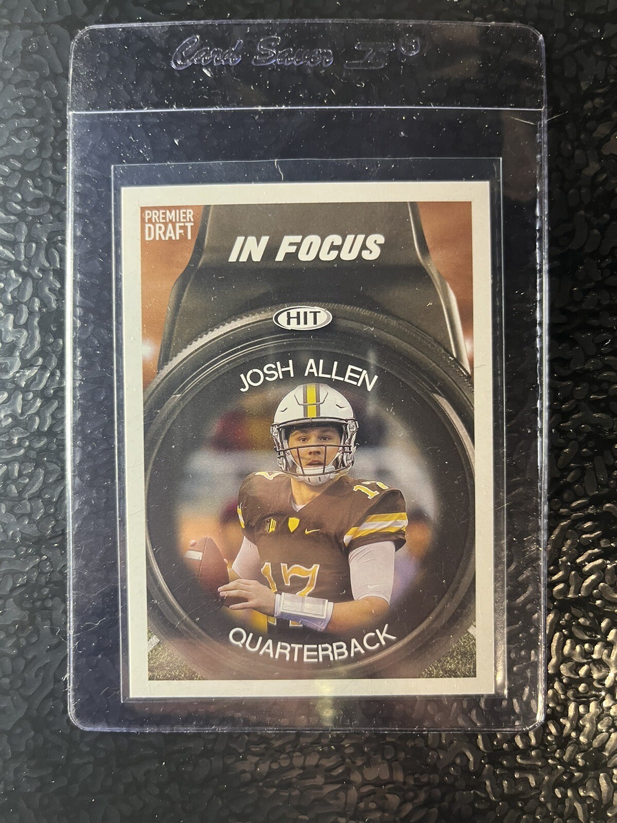 Josh Allen Rookie Card! In Focus Hit, Buffalo Bills Quarterback! | eBay