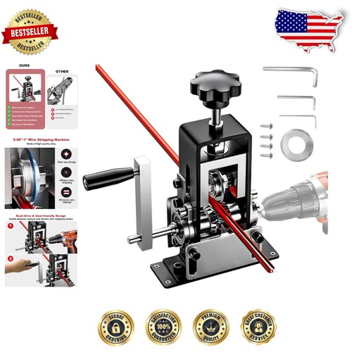 Portable Hand Crank & Drill Wire Stripper Machine for Efficient Wire ...
