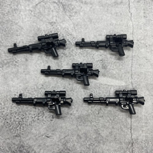 5pack Light Machine Gun side Mag Blocks Weapons for Minifigures B11675 ...