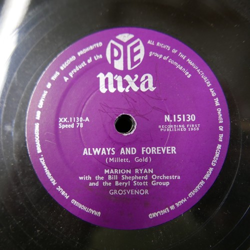 78 rpm MARION RYAN always and forever / oh oh i`m falling in love again ...