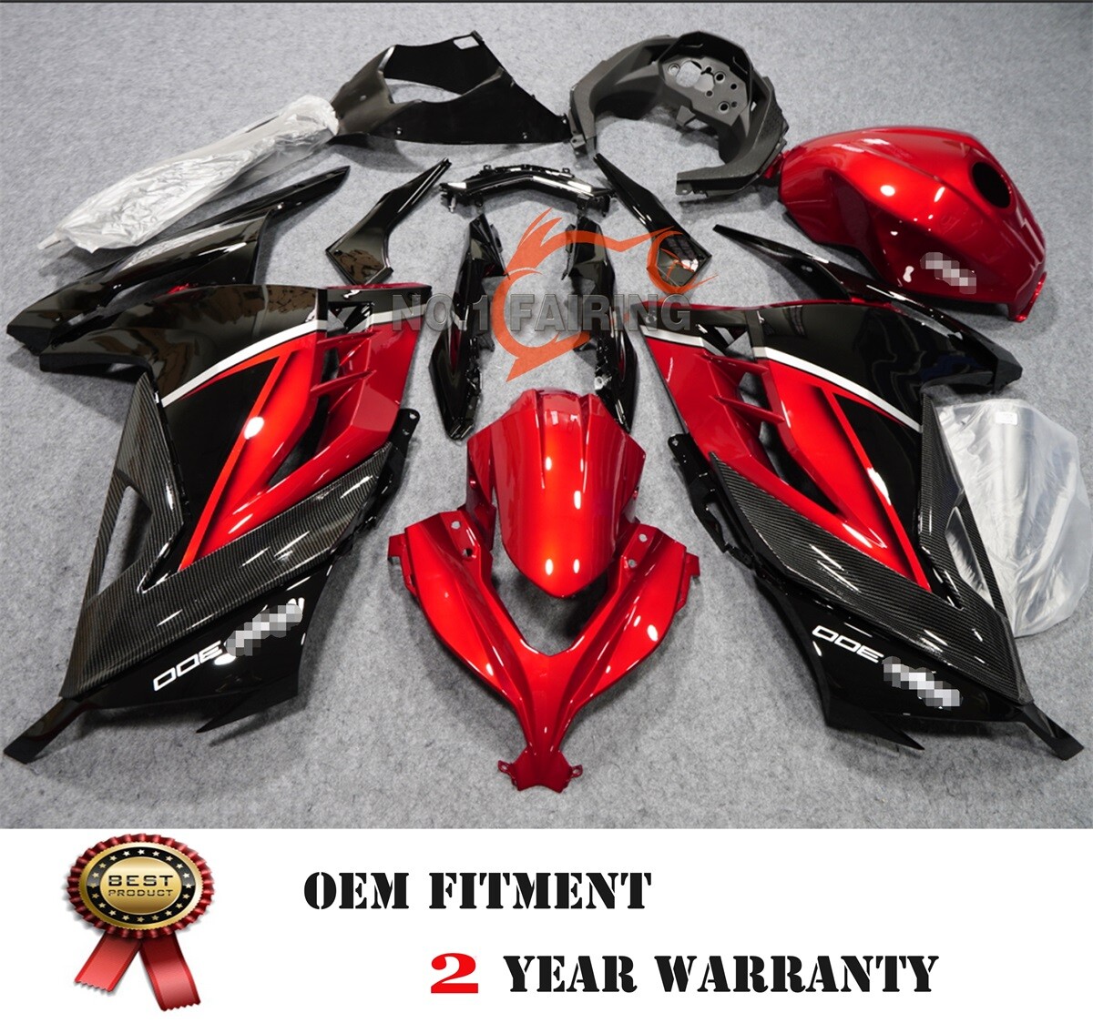 Kawasaki Ninja 300 Black And Red