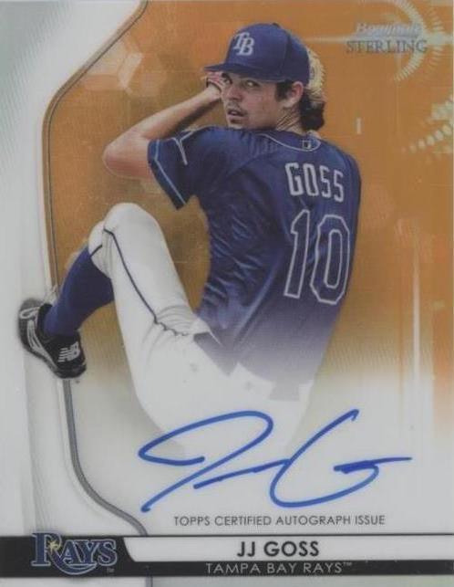2020 Bowman Sterling - Prospect Autographs JJ Goss #BSPA-JJG Orange ...
