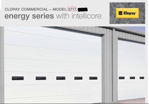 Clopay Commercial Garage Doors Model 3717 NEW! Open Box (6 DOORS TOTAL ...