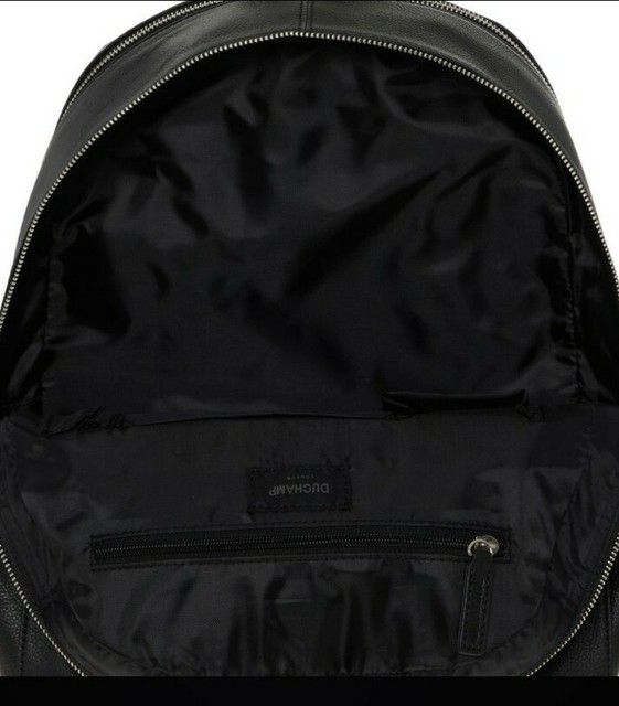 DUCHAMP LONDON Men's Leather Backpack Black for sale online | eBay