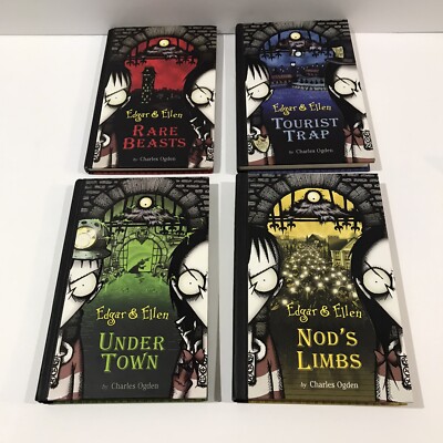 Edgar & Ellen Hardcover Lot Books 1, 2, 3, 6 Ages 8-12 Scary Spooky | eBay