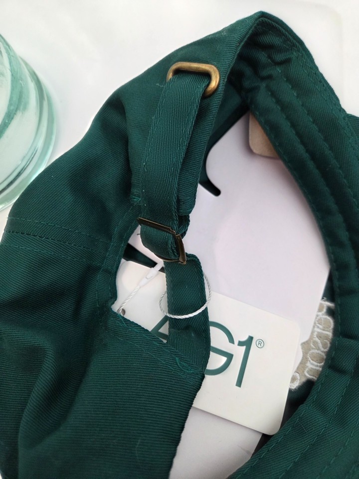 AG1 Morning Person Adjustable Strap Green Hat NWT | eBay