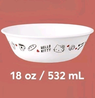 Corelle Hello Kitty - Set of 4 Cereal / Soup Bowls NEW | eBay