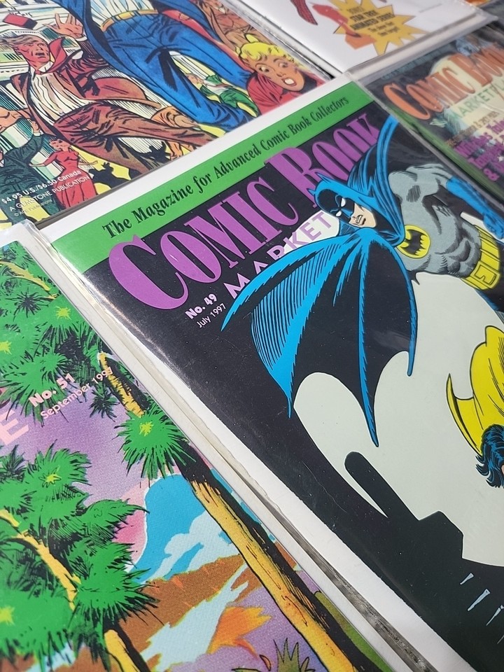 Comic Book Market Place Magazine Lot 17 #22-59 49 53 Spiderman Batman ...