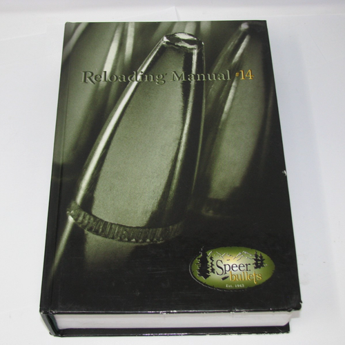 Speer Bullets Reloading Manual Number #14 Hardcover Book Good Condition ...