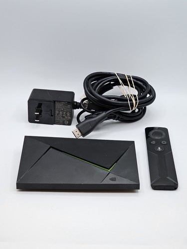 NVIDIA SHIELD TV 2017 WITH POWER SUPPLY HDMI CABLE REMOTE GREAT ...