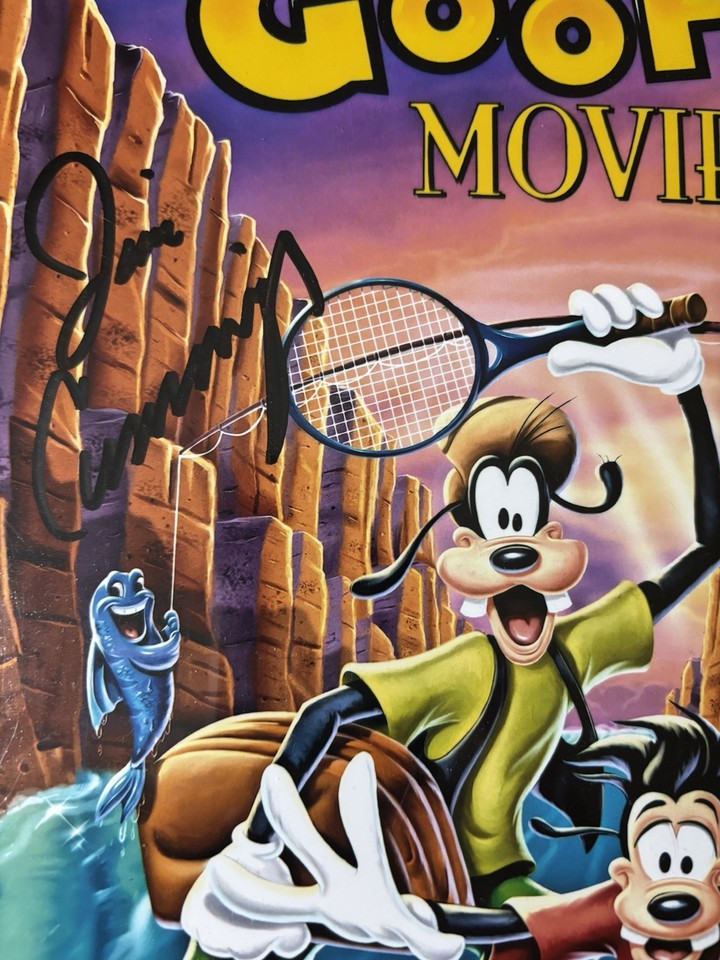 Jim Cummings hand signed A Goofy Movie Disney photo auto Pete voice #2 ...