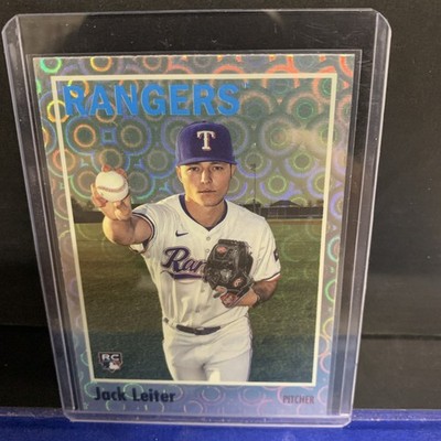 2024 Topps Archives Jack Leiter Rookie Endcap Archives Foilboard #123 ...
