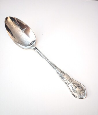 1933 Chicago Spoon, A Century of Progress, Science Court, I Will, 6” | eBay