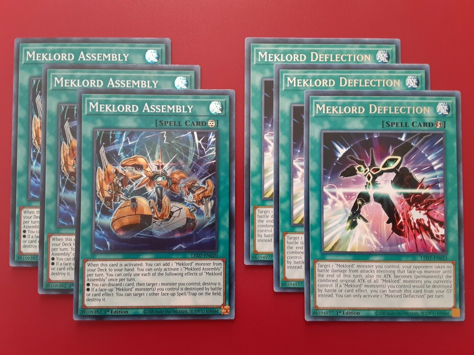 Yugioh Meklord Deck 40 Card Emperor Wisel Granel Skiel Budget ...