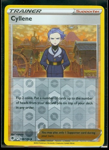 Pokemon CYLLENE 138/189 - Astral Radiance - Rev Holo - - MINT | eBay