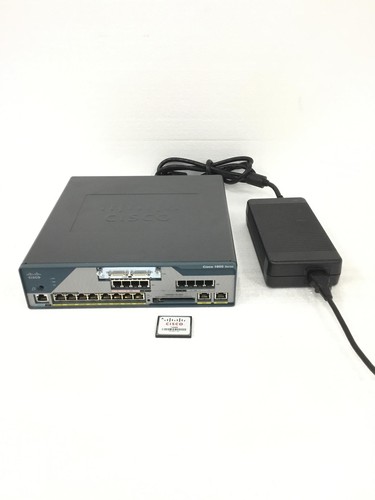 CISCO 1800 Series CI861E-UC-4FXO-K9 12 Ports Router with Hwic 2Ser Card ...