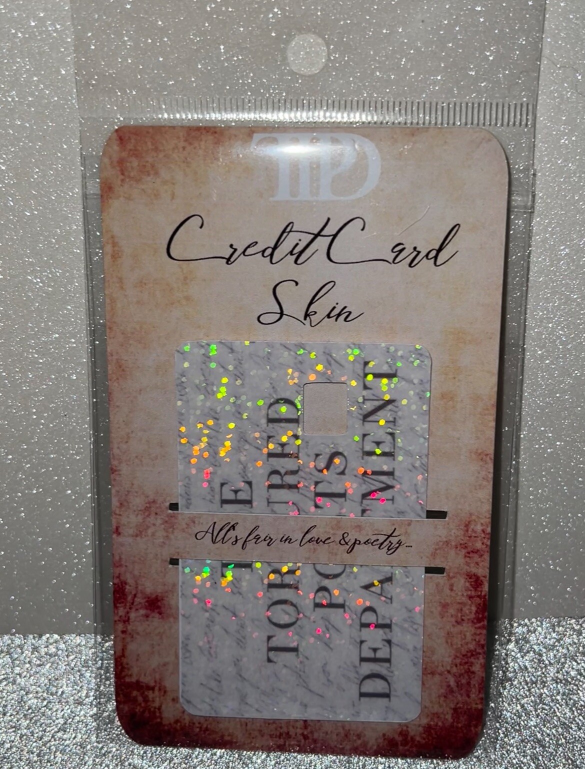 The Tortured Poets Department Credit Card | Grelly USA