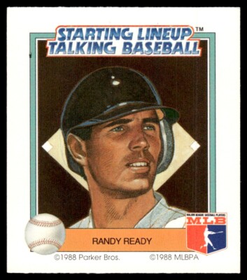1988 TOPPS STARTING LINEUP TALKING BASEBALL RANDY READY SAN DIEGO ...