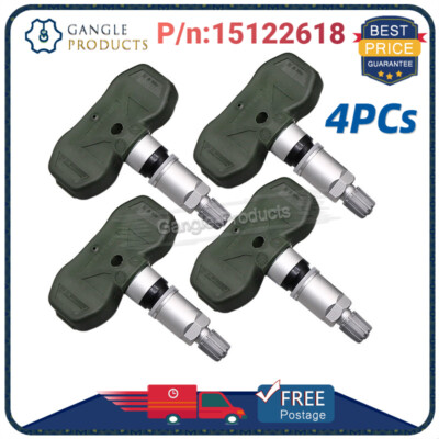 4Pcs Tire Pressure Sensor TPMS for Chevy Colorado GMC Canyon HUMMER H3 ...