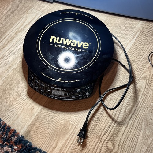 Nuwave Pic Gold Portable Precision Induction Cooktop Model 30242 Tested ...