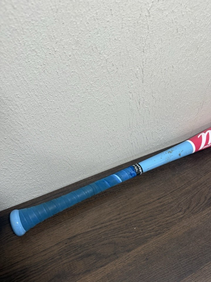 Marucci Pro Cut Maple Wood Bat 33” Pink And Blue | eBay