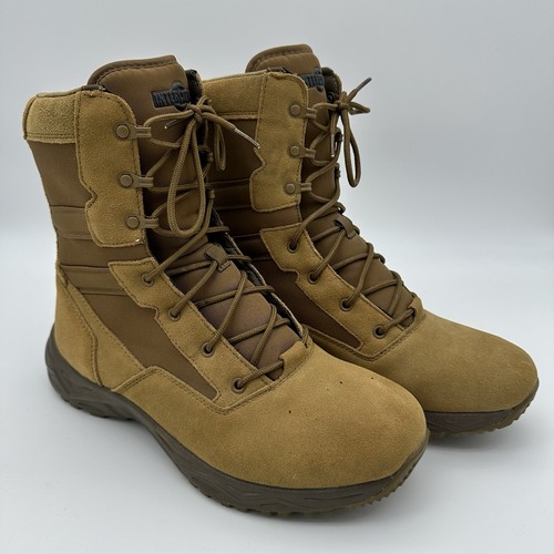 Interceptor Boots Men 11 Tan Suede Combat Tactical Frontier Coyote ...