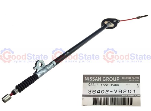 Genuine Nissan Patrol GU Y61 Wagon Front Hand Brake Cable Top Half ...