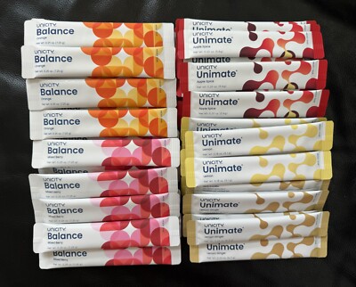 Authentic Unicity Feel Great Combo - Balance or Unimate 5/10/30 packs ...