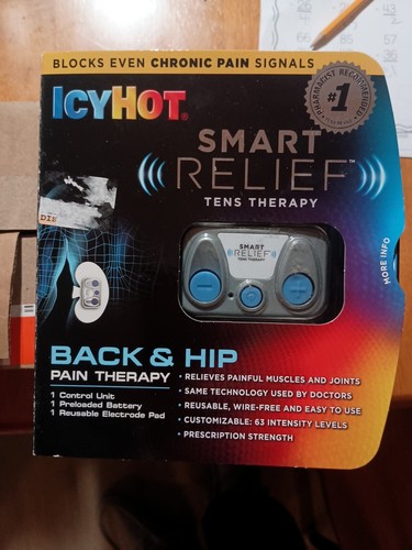ICY HOT Smart Relief Tens Pain Therapy Back & Hip Relief New ...
