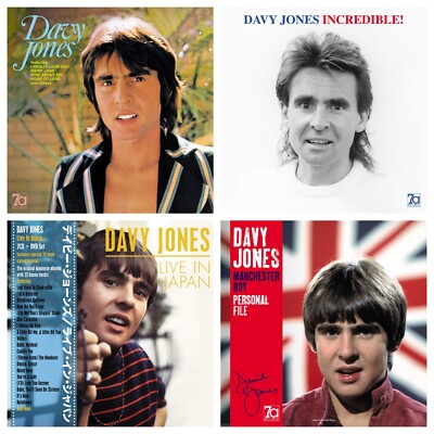 5 x CD+DVD Bundle: Davy Jones - 7A Records albums (New & Sealed) The ...
