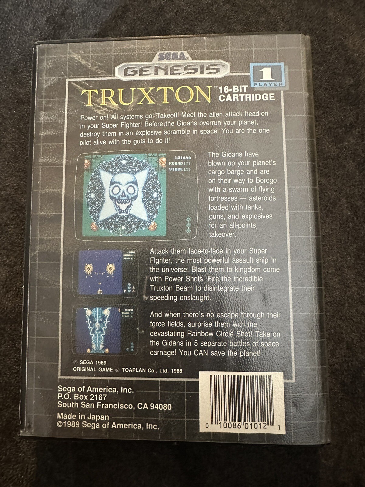 Truxton (Sega Genesis, 1989) 10086010121 | eBay