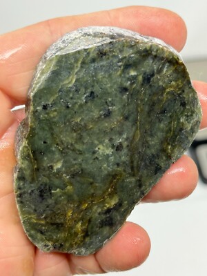 Thick Washington state Jade slab Cabbing Lapidary Carving Chakra Reiki ...