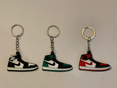 Nike Air Jordan Trainer Sneaker Key Ring Key Chain x 3 Bundle | eBay