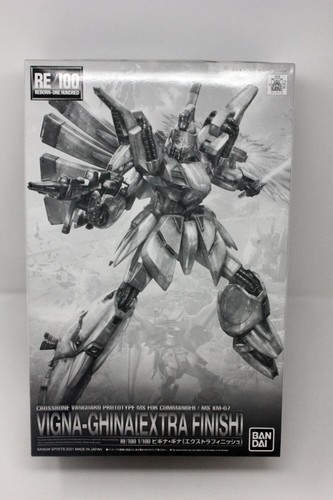 Premium Bandai RE/100 1/100 VIGNA-GHINA [EXTRA FINISH] Gundam Model Kit ...