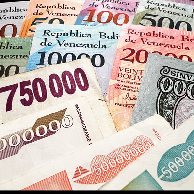 Inflation 19 Banknotes Foreign World Paper Money Lot Set Currency Mix ...