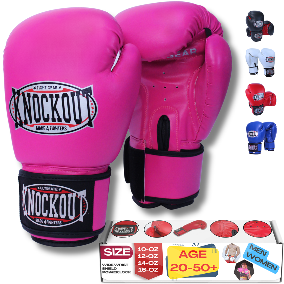 Boxing Gloves For Men And Women, Best For Boxeo Training, Kickboxing ...