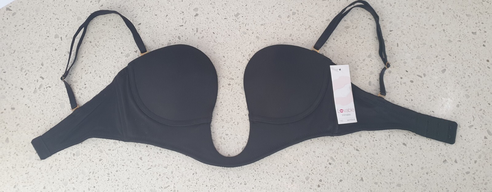 Loveable Ultra Plunge Bra Black Size 12B Brand New With Tags | eBay