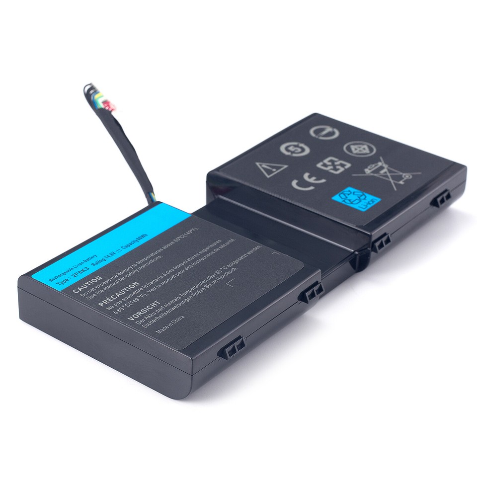 2F8K3 Battery For Dell Alienware 17 R1 M17X-R5 18 R1 M18X-R3 P18E001 ...