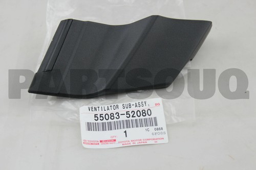 5508352080 Genuine Toyota VENTILATOR SUB-ASSY, COWL SIDE, RH 55083 ...