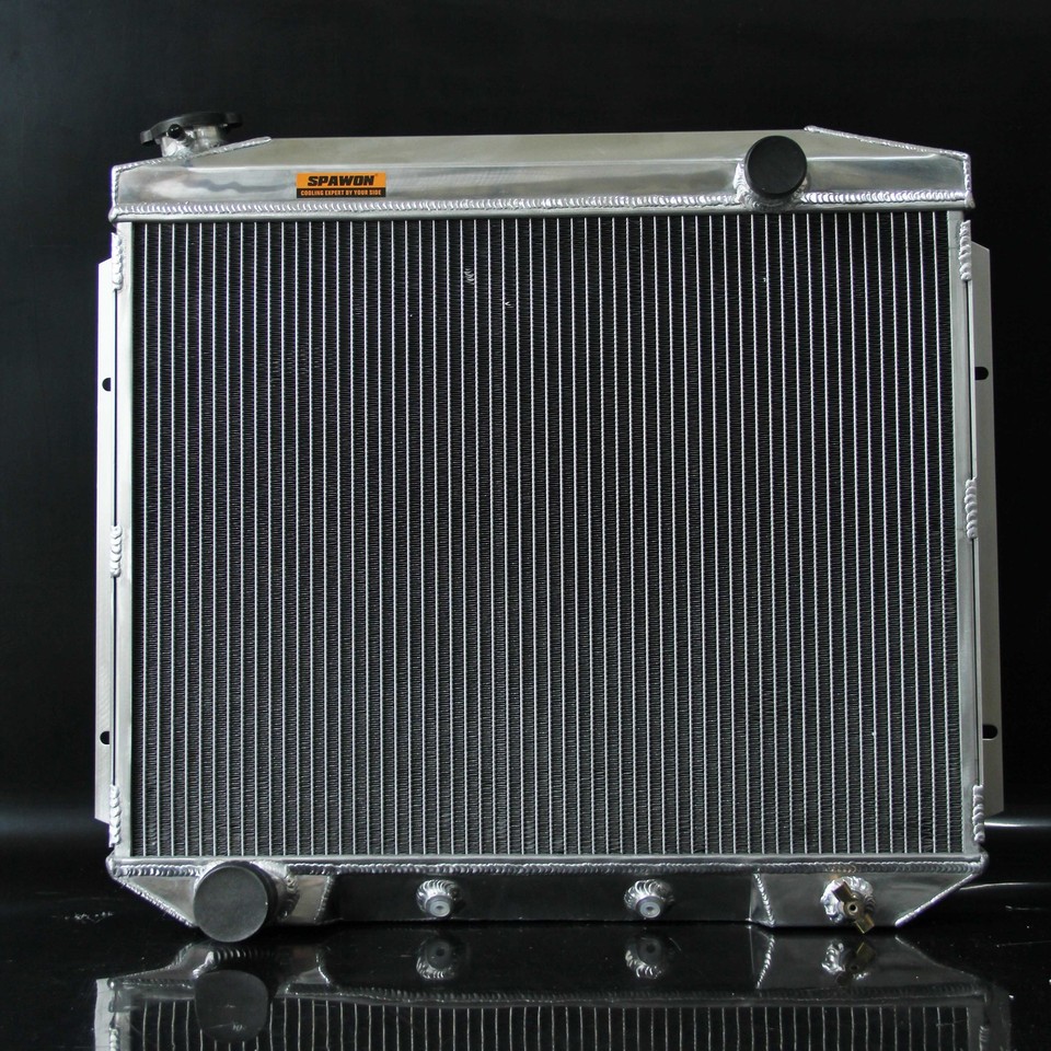 Radiator Fit Ford Country Fairlane Galaxie 57-59 V8 4Row Aluminum AT ...