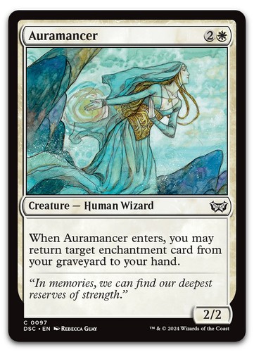 Auramancer #97 (NM) Duskmourn DSC Magic MTG | eBay