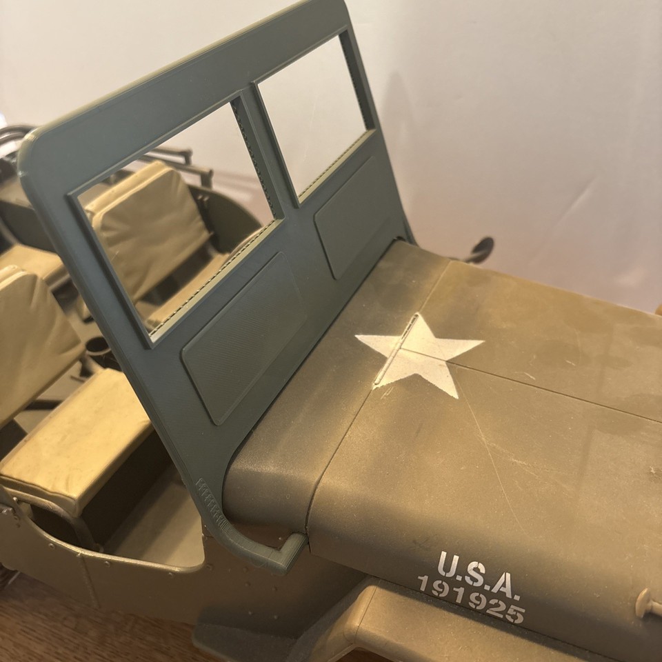 GI JOE WILLYS JEEP Windshield - New 3D Printed Parts | eBay