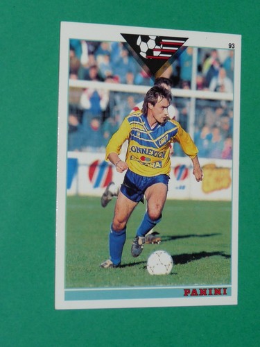#313 BUTEUR MICHEL PINEDA SC TOULON MAYOL PANINI FOOTBALL CARD 93 1992 ...