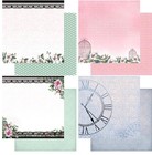 Magnolia Lane Dbl-Sided Cardstock 12" Scrappapier Papier Liebe Hochzeit ...