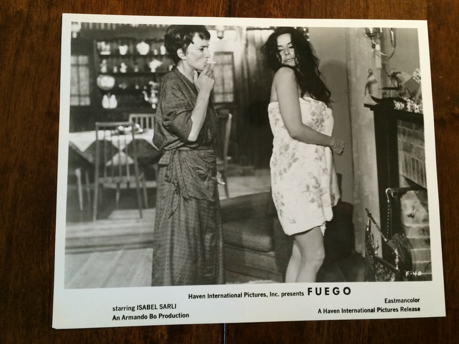 Fuego (1969) Movie Photo Isabel Sarli, Armando Bo, Alba Múgica | eBay