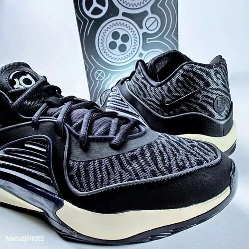 Nike KD16 US 13.5 Men's Black Grey White Boardroom Air Basketball ...