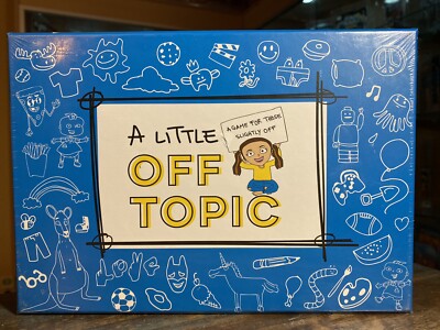 A LITTLE OFF TOPIC Board Card Game - FAMILY Game Night Fun - NEW ...
