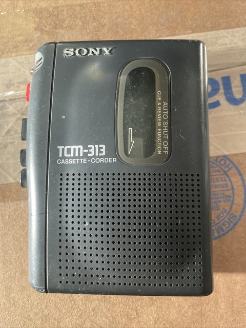 Sony Tcm-313 Cassette-corder Tape Voice Recorder Player Walkman for ...