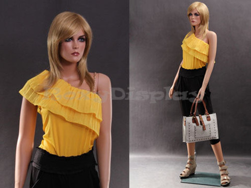 Pretty Female Fiberglass mannequin Dress Form Display #MZ-LISA2 | eBay