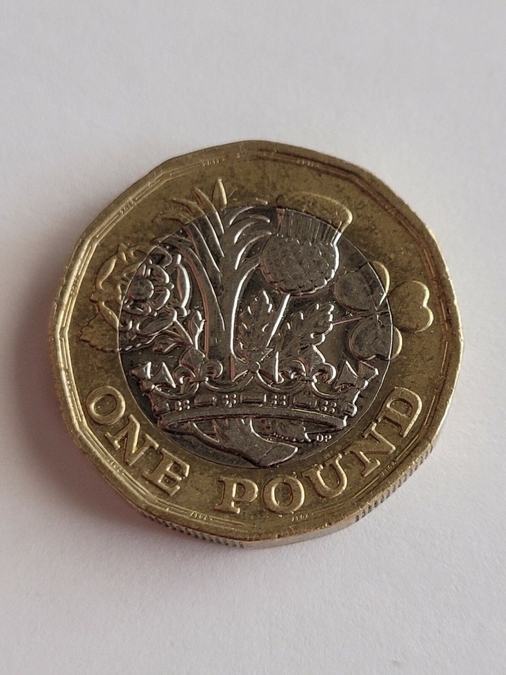 One Pound Elizabeth II Original Nations of the Crown First Coin 2017 KM ...